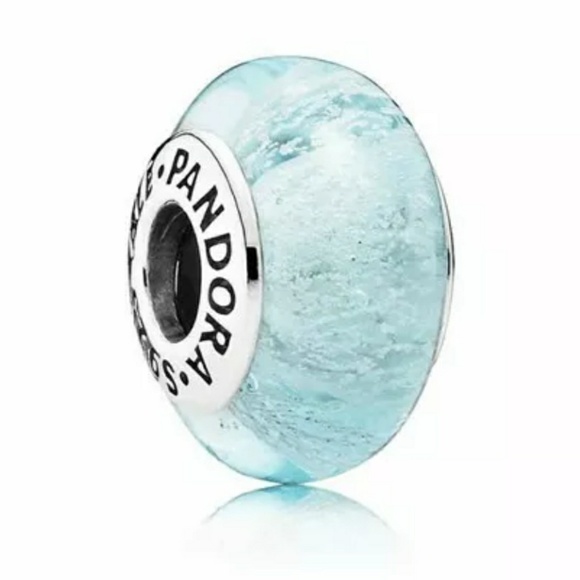 Pandora | Jewelry | Pandora Disneys Elsa Murano Glass Bead | Poshmark